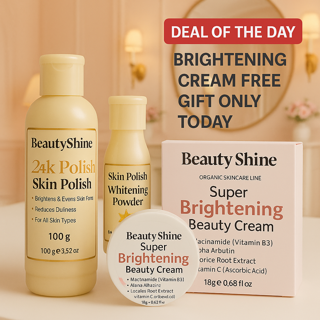 24k Gold Skin Polish + Super Brightening Cream Free 🎁 With 100% Result ...